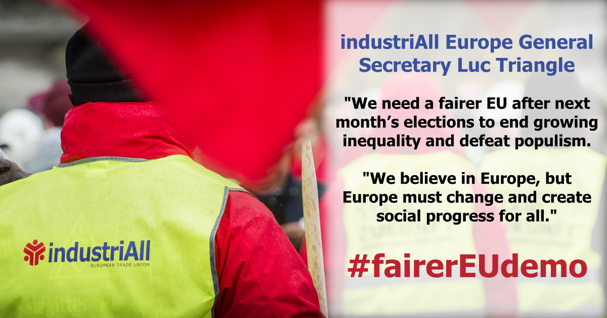 industriAll Europe | NEWS | Press release: Industrial workers ...